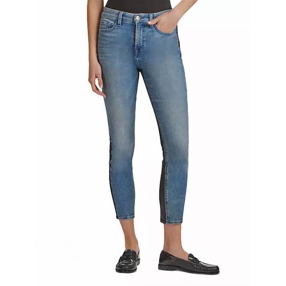 Jen7 | Jeans | New Jen7 550 Ankle Skinny Jean In Heathermistblk | Poshmark
